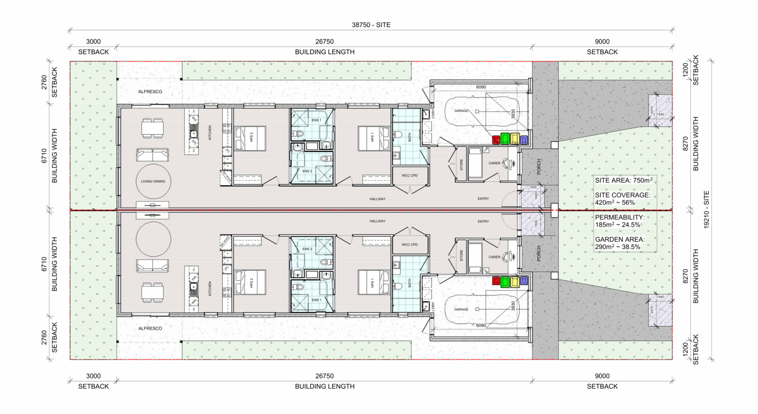 2+2 HPS DUPLEX – Architeriors